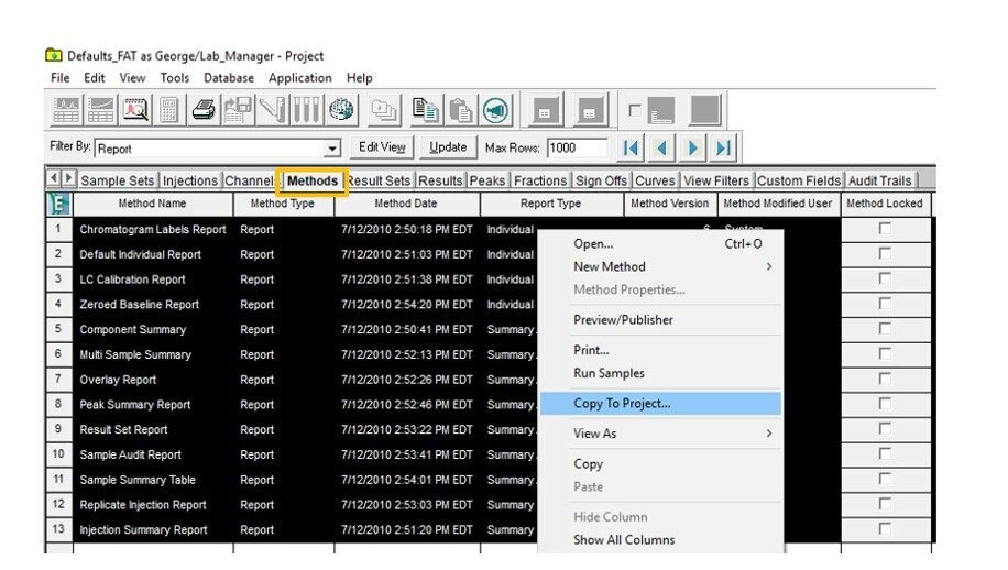 Empower Tip Using Modifying And Creating Report Methods